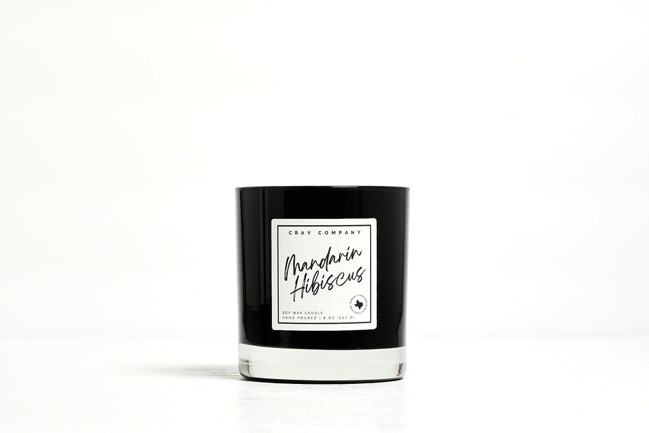 Mandarin Hibiscus Candle